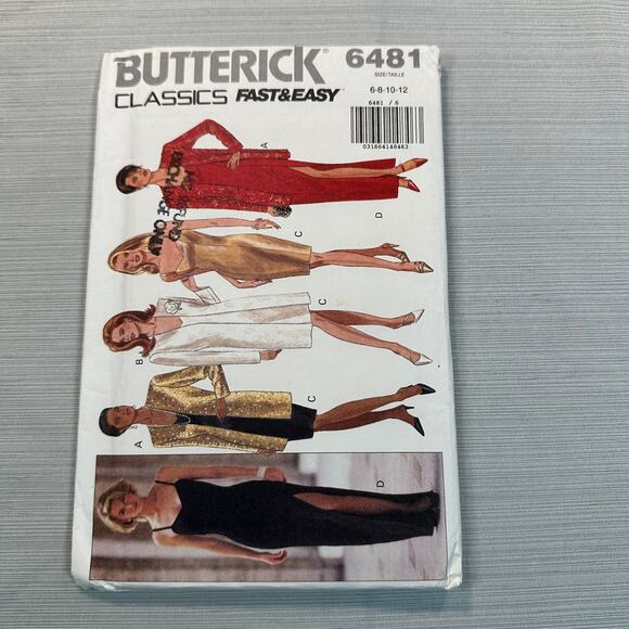 Vintage | Office | Vintage Sewing Pattern Butterick 648 Misses Jacket ...